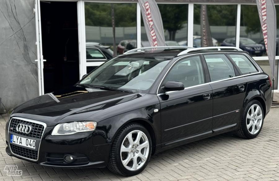 Black Audi A4 2005 in Radviliskis, with an engine capacity of 2.00 L and mileage of 328 thousand km for 3150 €, photo 4 on AUTOMOTO.COM.LV
