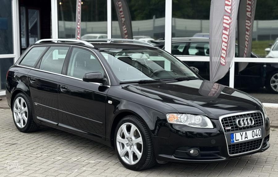 Black Audi A4 2005 in Radviliskis, with an engine capacity of 2.00 L and mileage of 328 thousand km for 3150 €, photo 5 on AUTOMOTO.COM.LV