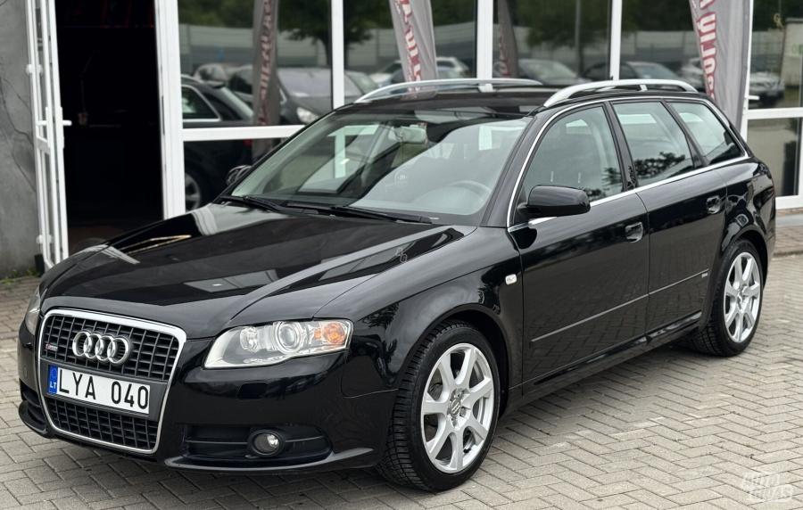 Black Audi A4 2005 in Radviliskis, with an engine capacity of 2.00 L and mileage of 328 thousand km for 3150 €, photo 6 on AUTOMOTO.COM.LV