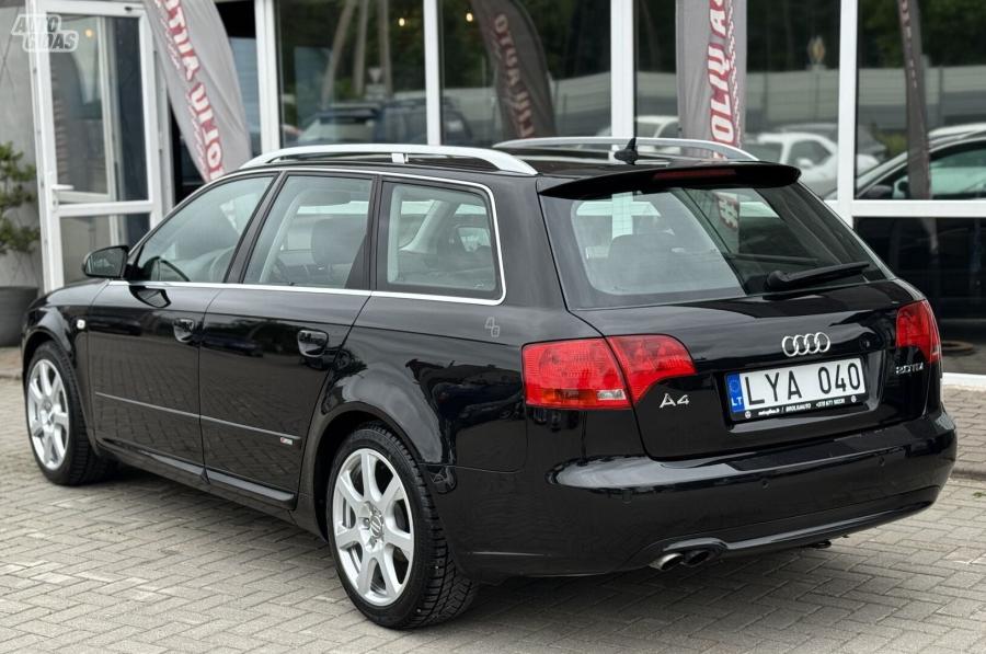 Black Audi A4 2005 in Radviliskis, with an engine capacity of 2.00 L and mileage of 328 thousand km for 3150 €, photo 13 on AUTOMOTO.COM.LV