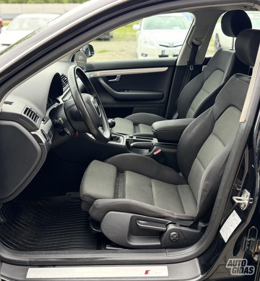 Black Audi A4 2005 in Radviliskis, with an engine capacity of 2.00 L and mileage of 328 thousand km for 3150 €, photo 21 on AUTOMOTO.COM.LV
