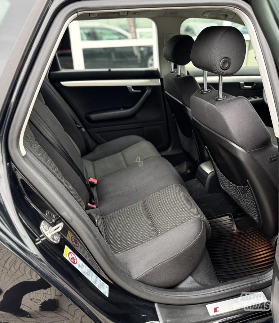 Black Audi A4 2005 in Radviliskis, with an engine capacity of 2.00 L and mileage of 328 thousand km for 3150 €, photo 28 on AUTOMOTO.COM.LV
