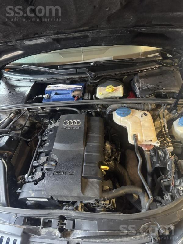Melns Audi A4 2005 Rīga, ar dzinēja tilpumu 2.00 L un nobraukumu 285 tūkst. km par 2895 €, foto 9 vietnē AUTOMOTO.COM.LV