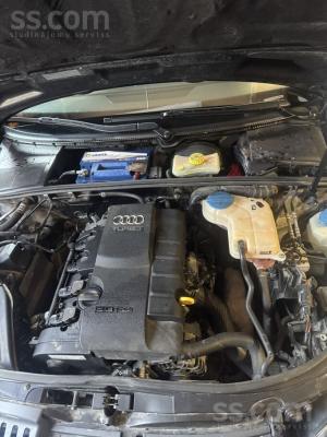 Black Audi A4 2005 in Riga, with an engine capacity of 2.00 L and mileage of 285 thousand km for 2895 €, photo 10 on AUTOMOTO.COM.LV