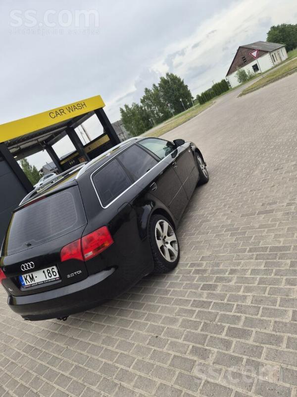 Black Audi A4 2005 in Jekabpils, with an engine capacity of 2.00 L and mileage of 365 thousand km for 2500 €, photo 4 on AUTOMOTO.COM.LV