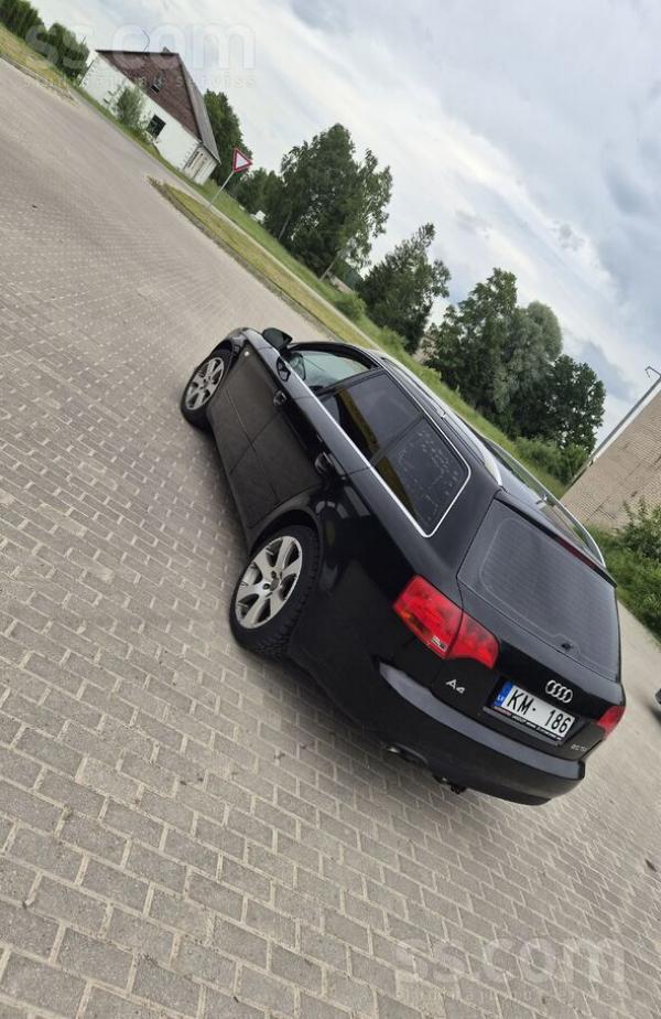 Black Audi A4 2005 in Jekabpils, with an engine capacity of 2.00 L and mileage of 365 thousand km for 2500 €, photo 5 on AUTOMOTO.COM.LV