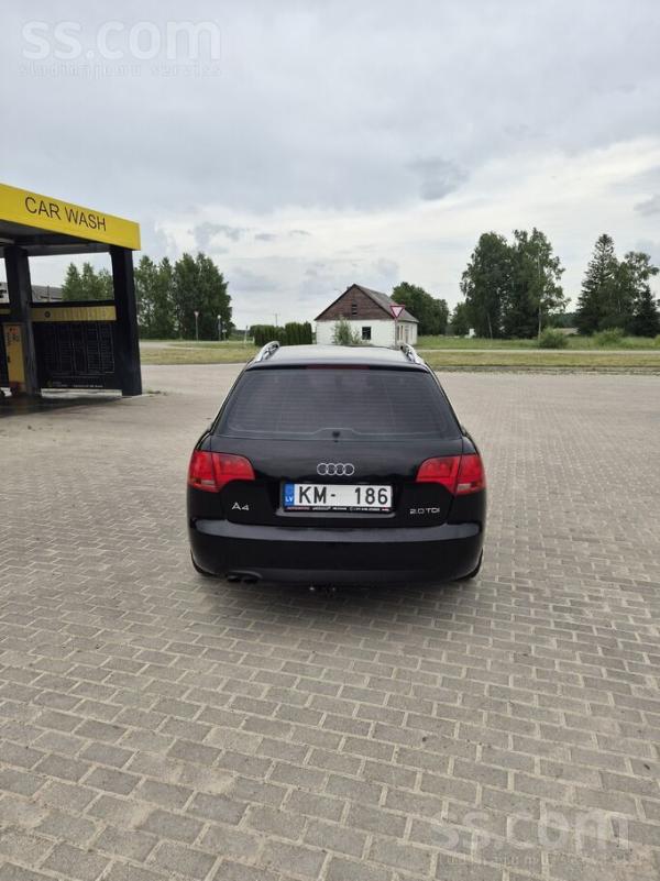 Black Audi A4 2005 in Jekabpils, with an engine capacity of 2.00 L and mileage of 365 thousand km for 2500 €, photo 6 on AUTOMOTO.COM.LV