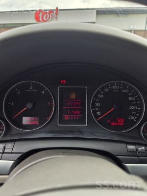 Черный Ауди А4 2005 в Екабпилс, объемом двигателя 2.00 л и пробегом 365 тыс. км за 2500 €, фото 12 на AUTOMOTO.COM.LV