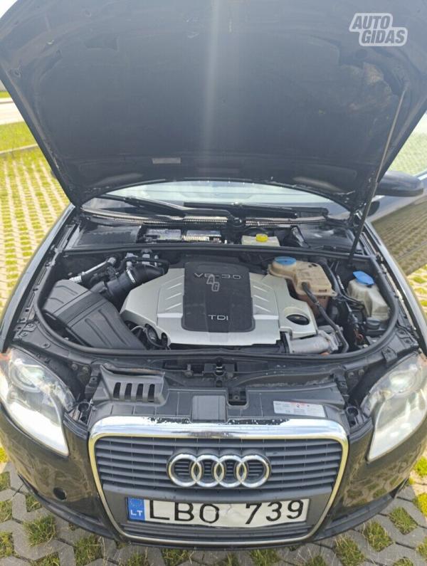 Black Audi A4 2005 in Moletai, with an engine capacity of 3.00 L and mileage of 362 thousand km for 1850 €, photo 10 on AUTOMOTO.COM.LV