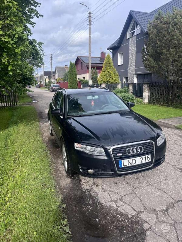 Black Audi A4 2005 in Panevezys, with an engine capacity of 1.99 L and mileage of 390 thousand km for 1600 €, photo 2 on AUTOMOTO.COM.LV