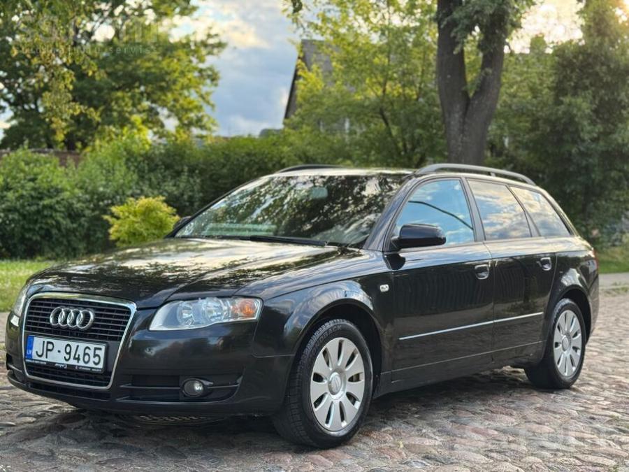 Black Audi A4 2005 in Jelgava, with an engine capacity of 2.00 L and mileage of 0 thousand km for 2250 €, photo 4 on AUTOMOTO.COM.LV