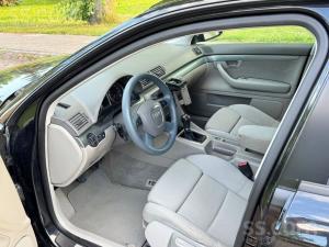 Black Audi A4 2005 in Jelgava, with an engine capacity of 2.00 L and mileage of 0 thousand km for 2250 €, photo 8 on AUTOMOTO.COM.LV