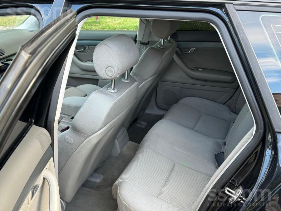 Black Audi A4 2005 in Jelgava, with an engine capacity of 2.00 L and mileage of 0 thousand km for 2250 €, photo 10 on AUTOMOTO.COM.LV