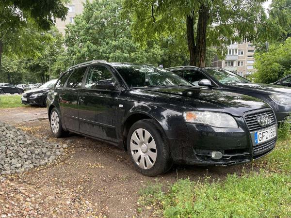 Черный Ауди А4 2005 в Каунас, объемом двигателя 1.97 л и пробегом 279 тыс. км за 999 €, фото 2 на AUTOMOTO.COM.LV