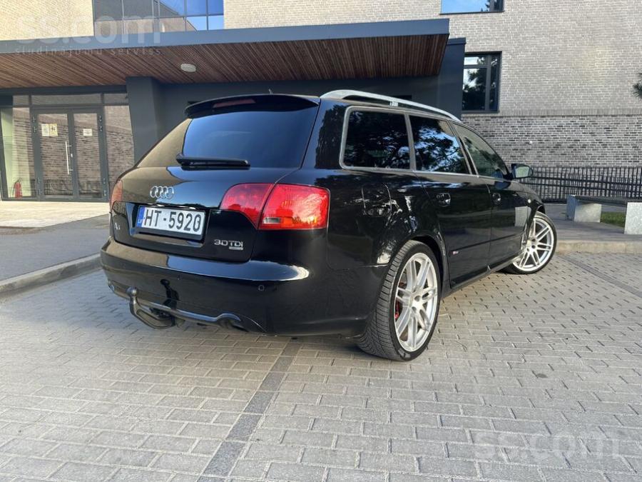 Black Audi A4 2005 in Tukums, with an engine capacity of 3.00 L and mileage of 385 thousand km for 3500 €, photo 5 on AUTOMOTO.COM.LV