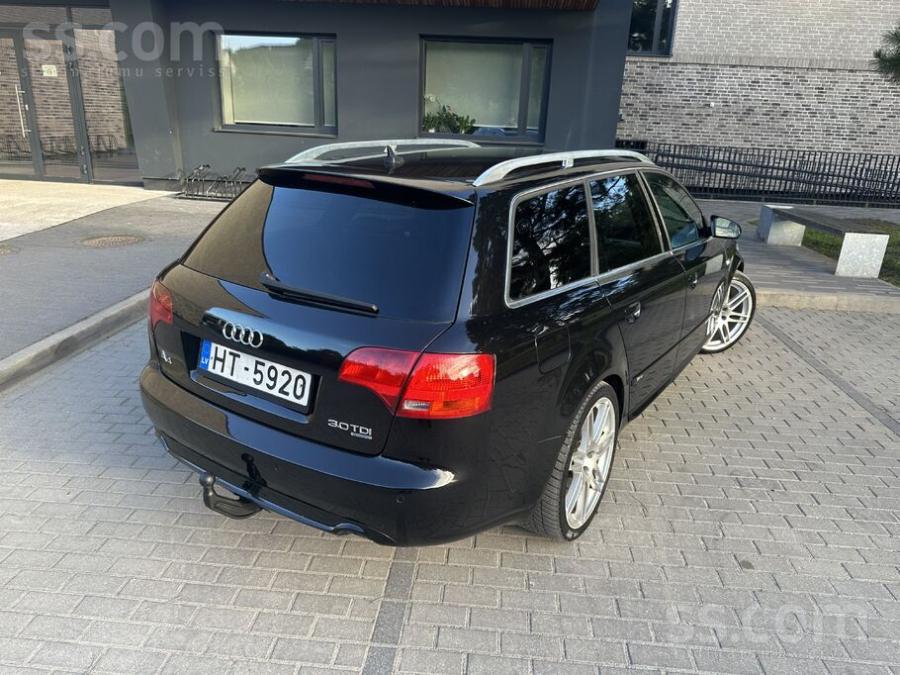 Black Audi A4 2005 in Tukums, with an engine capacity of 3.00 L and mileage of 385 thousand km for 3500 €, photo 7 on AUTOMOTO.COM.LV