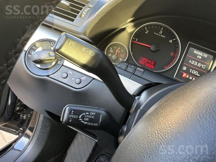 Black Audi A4 2005 in Tukums, with an engine capacity of 3.00 L and mileage of 385 thousand km for 3500 €, photo 19 on AUTOMOTO.COM.LV