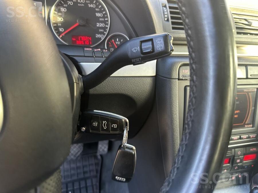 Black Audi A4 2005 in Tukums, with an engine capacity of 3.00 L and mileage of 385 thousand km for 3500 €, photo 20 on AUTOMOTO.COM.LV