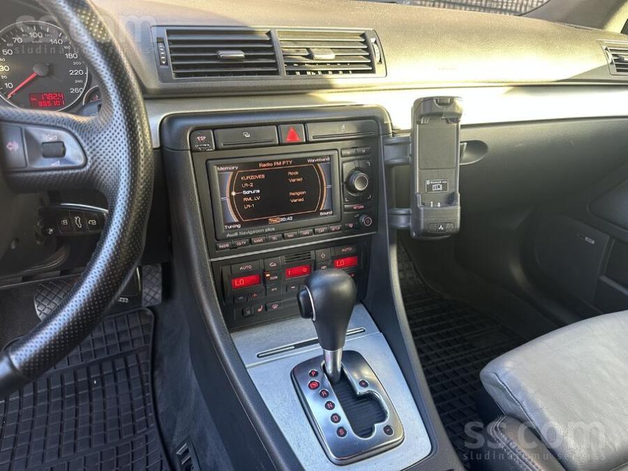 Black Audi A4 2005 in Tukums, with an engine capacity of 3.00 L and mileage of 385 thousand km for 3500 €, photo 21 on AUTOMOTO.COM.LV