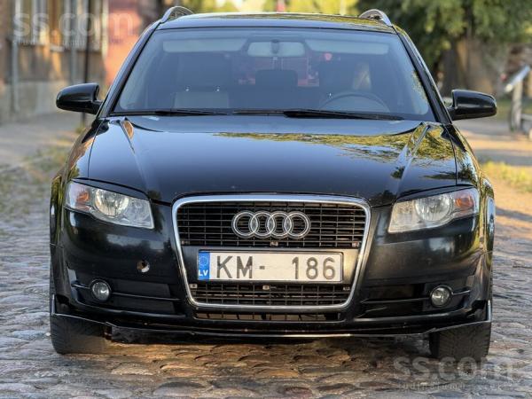 Black Audi A4 2005 in Jelgava, with an engine capacity of 2.00 L and mileage of 367 thousand km for 3250 €, photo 1 on AUTOMOTO.COM.LV