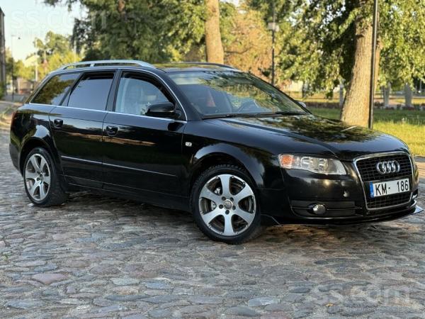Black Audi A4 2005 in Jelgava, with an engine capacity of 2.00 L and mileage of 367 thousand km for 3250 €, photo 2 on AUTOMOTO.COM.LV