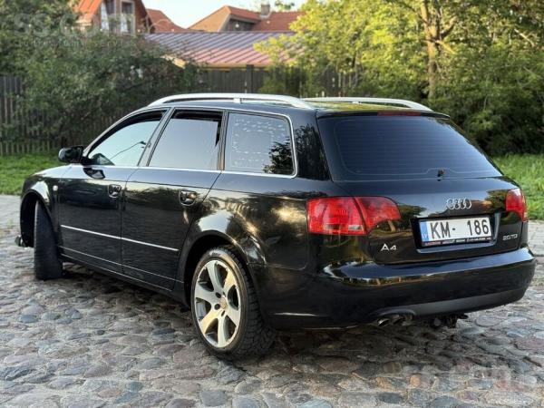 Black Audi A4 2005 in Jelgava, with an engine capacity of 2.00 L and mileage of 367 thousand km for 3250 €, photo 5 on AUTOMOTO.COM.LV
