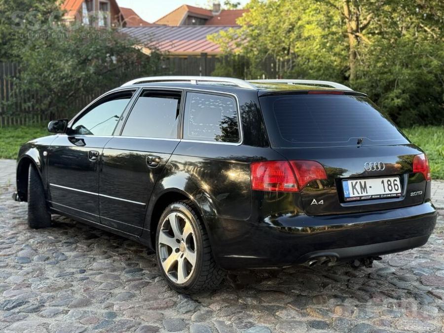 Черный Ауди А4 2005 в Елгава, объемом двигателя 2.00 л и пробегом 367 тыс. км за 3250 €, фото 6 на AUTOMOTO.COM.LV