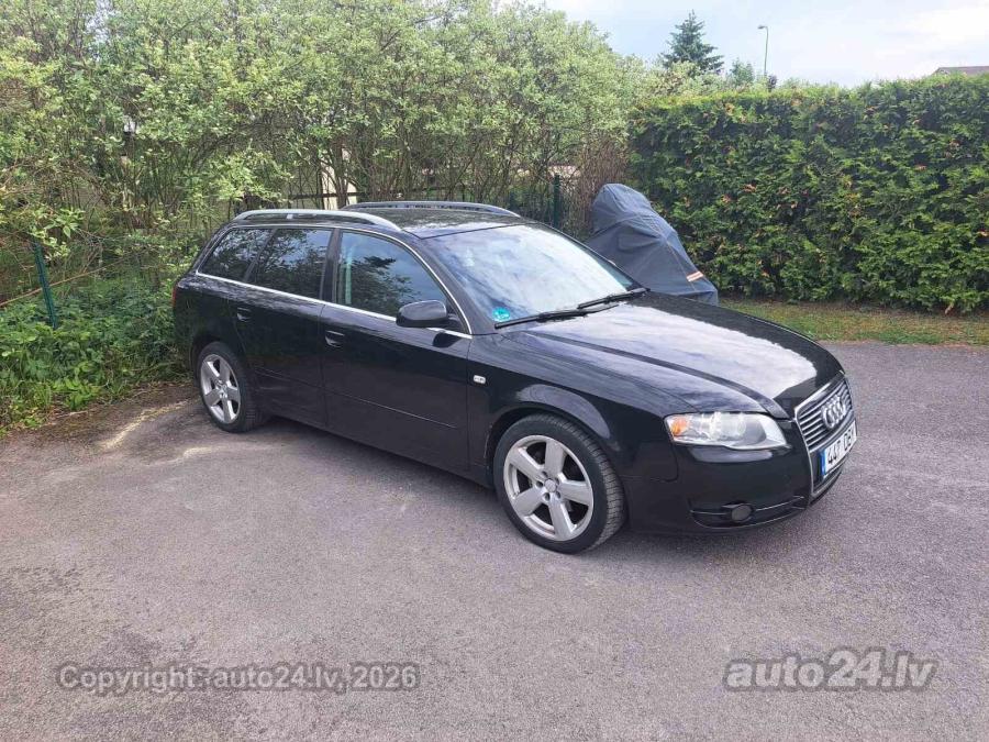 Melns Audi A4 2005 Tallina, ar dzinēja tilpumu 2.00 L un nobraukumu 0 tūkst. km par 2700 €, foto 1 vietnē AUTOMOTO.COM.LV