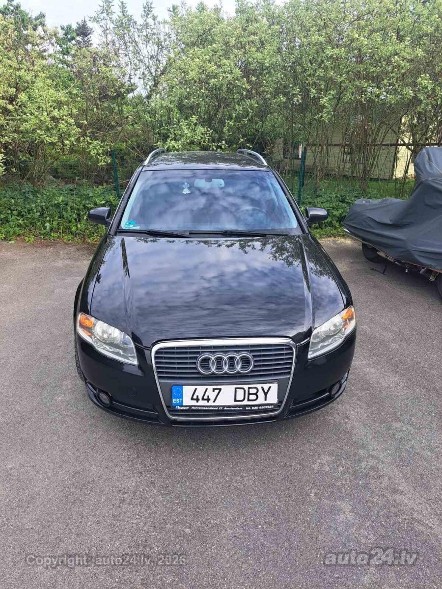 Melns Audi A4 2005 Tallina, ar dzinēja tilpumu 2.00 L un nobraukumu 0 tūkst. km par 2700 €, foto 4 vietnē AUTOMOTO.COM.LV