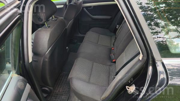 Black Audi A4 2005 in Ludza, with an engine capacity of 2.00 L and mileage of 368 thousand km for 2000 €, photo 9 on AUTOMOTO.COM.LV