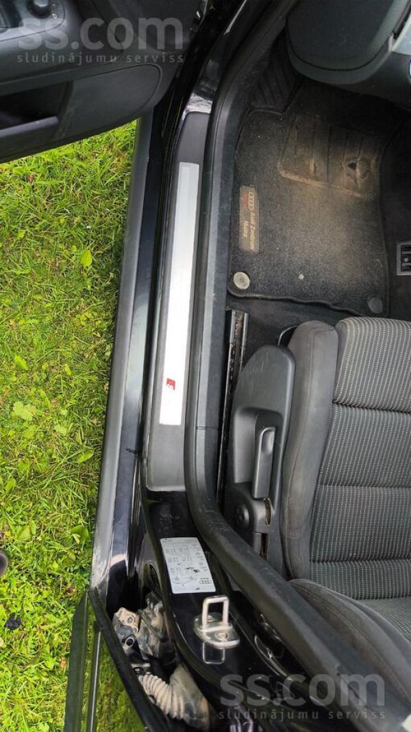 Black Audi A4 2005 in Ludza, with an engine capacity of 2.00 L and mileage of 368 thousand km for 2000 €, photo 10 on AUTOMOTO.COM.LV