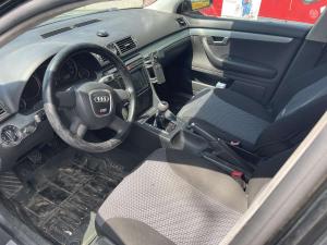 Black Audi A4 2005 in Panevezys, with an engine capacity of 1.99 L and mileage of 260 thousand km for 850 €, photo 7 on AUTOMOTO.COM.LV