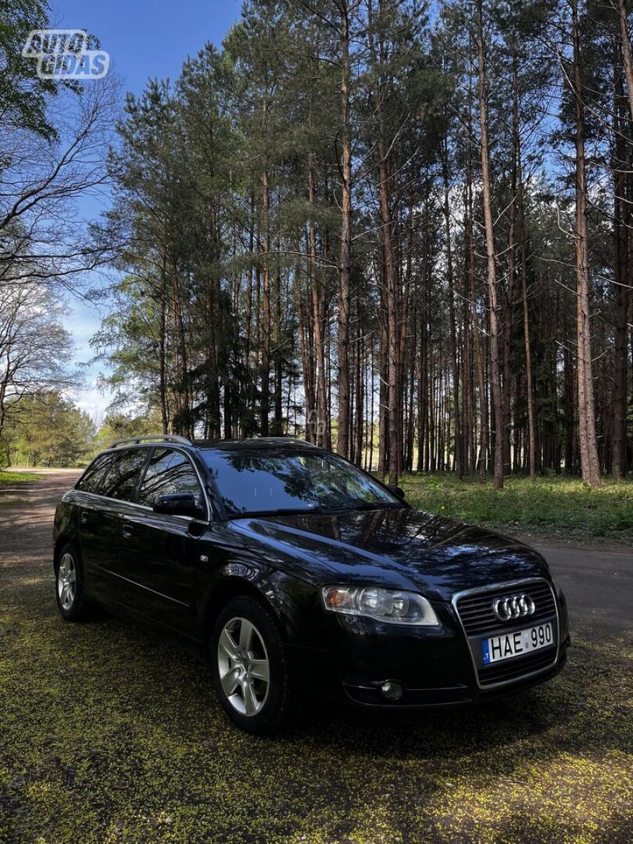 Melns Audi A4 2005 Gargždai, ar dzinēja tilpumu 1.90 L un nobraukumu 433 tūkst. km par 2200 €, foto 1 vietnē AUTOMOTO.COM.LV