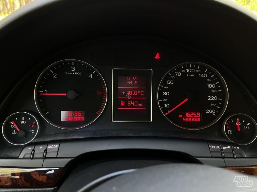 Черный Ауди А4 2005 в Гаргждай, объемом двигателя 1.90 л и пробегом 433 тыс. км за 2200 €, фото 18 на AUTOMOTO.COM.LV