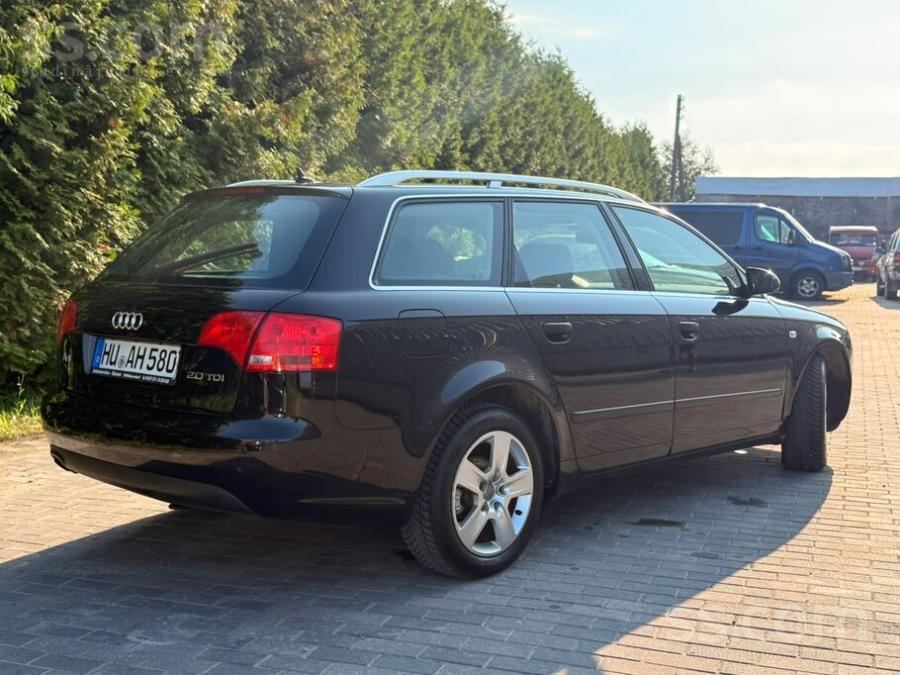 Melns Audi A4 2005 Bauska, ar dzinēja tilpumu 2.00 L un nobraukumu 0 tūkst. km par 2980 €, foto 3 vietnē AUTOMOTO.COM.LV