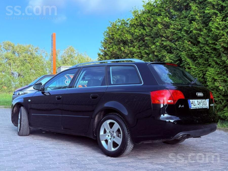 Melns Audi A4 2005 Bauska, ar dzinēja tilpumu 2.00 L un nobraukumu 0 tūkst. km par 2980 €, foto 5 vietnē AUTOMOTO.COM.LV