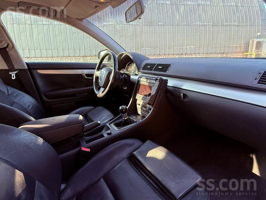 Melns Audi A4 2005 Bauska, ar dzinēja tilpumu 2.00 L un nobraukumu 0 tūkst. km par 2980 €, foto 8 vietnē AUTOMOTO.COM.LV