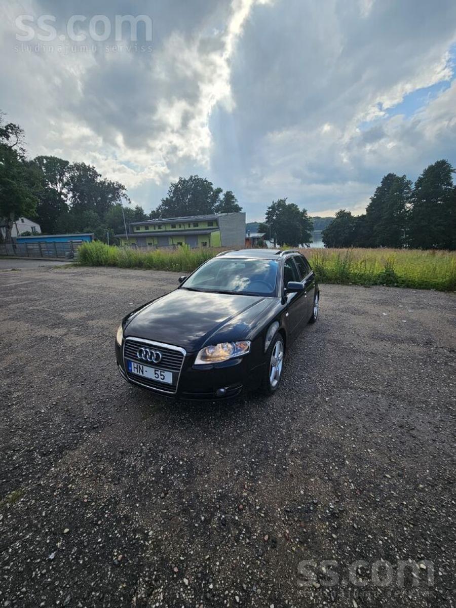 Black Audi A4 2005 in Limbazi, with an engine capacity of 2.00 L and mileage of 400 thousand km for 2500 €, photo 1 on AUTOMOTO.COM.LV