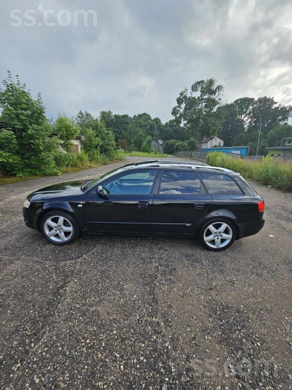 Black Audi A4 2005 in Limbazi, with an engine capacity of 2.00 L and mileage of 400 thousand km for 2500 €, photo 2 on AUTOMOTO.COM.LV