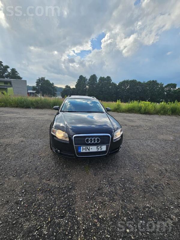 Black Audi A4 2005 in Limbazi, with an engine capacity of 2.00 L and mileage of 400 thousand km for 2500 €, photo 4 on AUTOMOTO.COM.LV