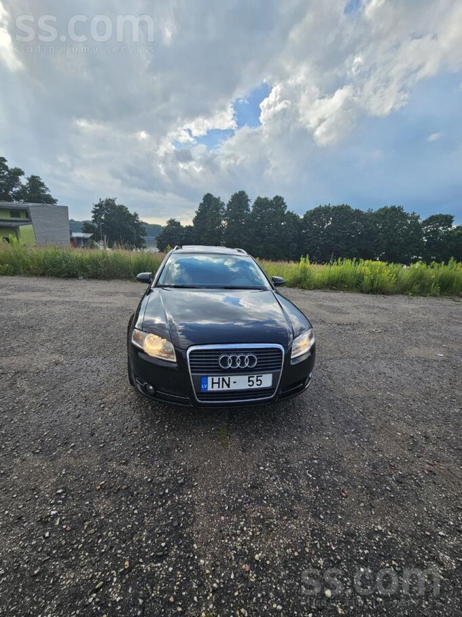 Black Audi A4 2005 in Limbazi, with an engine capacity of 2.00 L and mileage of 400 thousand km for 2500 €, photo 5 on AUTOMOTO.COM.LV