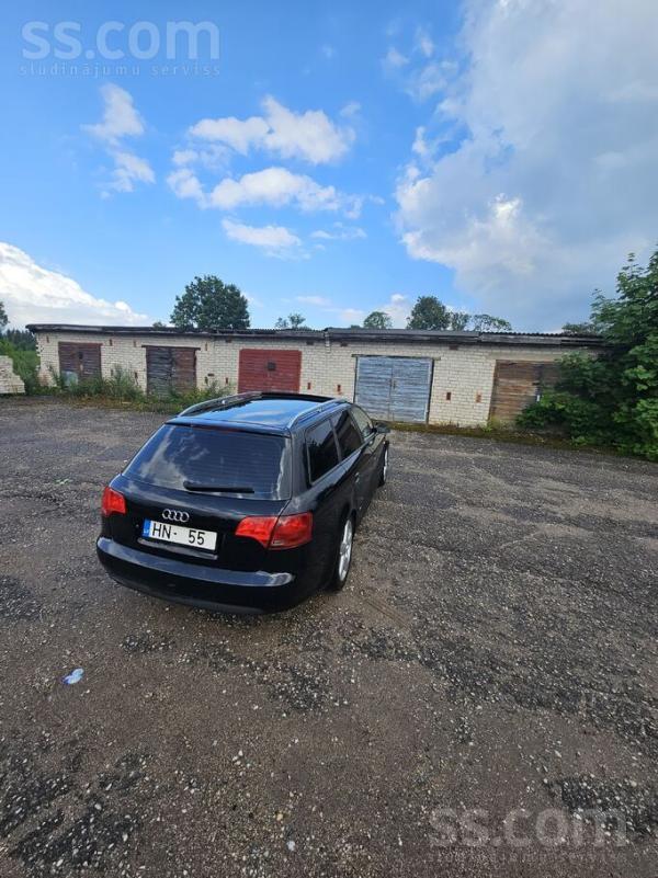Black Audi A4 2005 in Limbazi, with an engine capacity of 2.00 L and mileage of 400 thousand km for 2500 €, photo 5 on AUTOMOTO.COM.LV