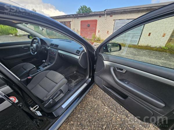 Black Audi A4 2005 in Limbazi, with an engine capacity of 2.00 L and mileage of 400 thousand km for 2500 €, photo 9 on AUTOMOTO.COM.LV