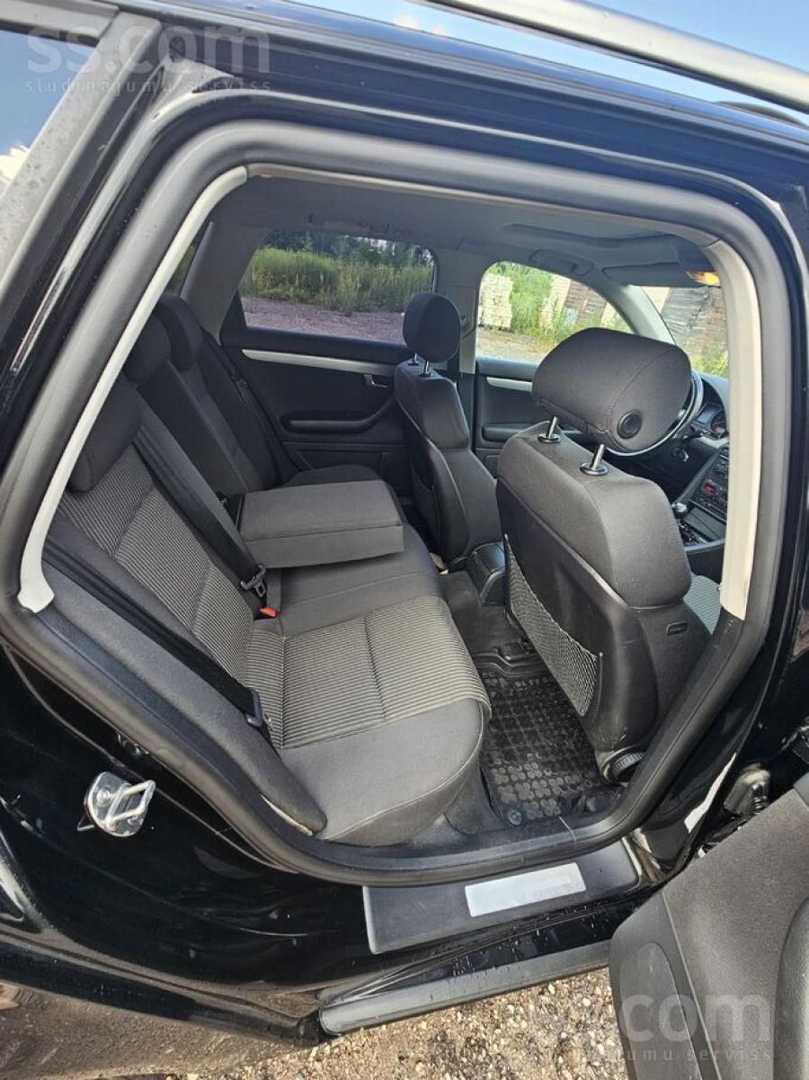 Black Audi A4 2005 in Limbazi, with an engine capacity of 2.00 L and mileage of 400 thousand km for 2500 €, photo 12 on AUTOMOTO.COM.LV