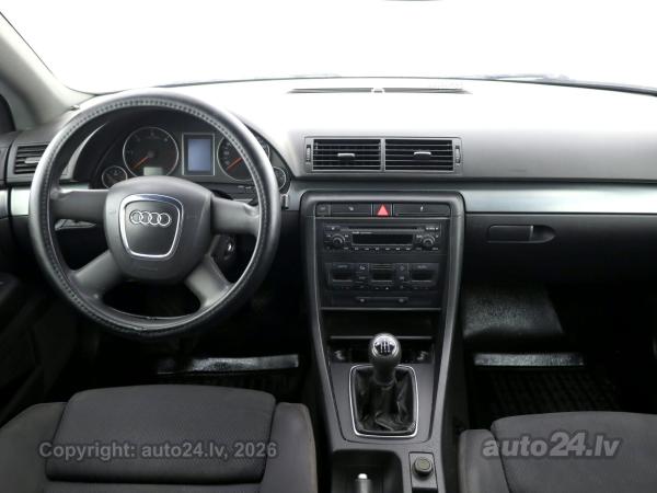 Black Audi A4 2005 in Tallinn, with an engine capacity of 1.90 L and mileage of 292 thousand km for 1499 €, photo 5 on AUTOMOTO.COM.LV