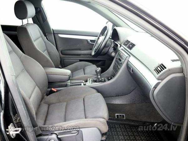 Black Audi A4 2005 in Tallinn, with an engine capacity of 1.90 L and mileage of 292 thousand km for 1499 €, photo 6 on AUTOMOTO.COM.LV