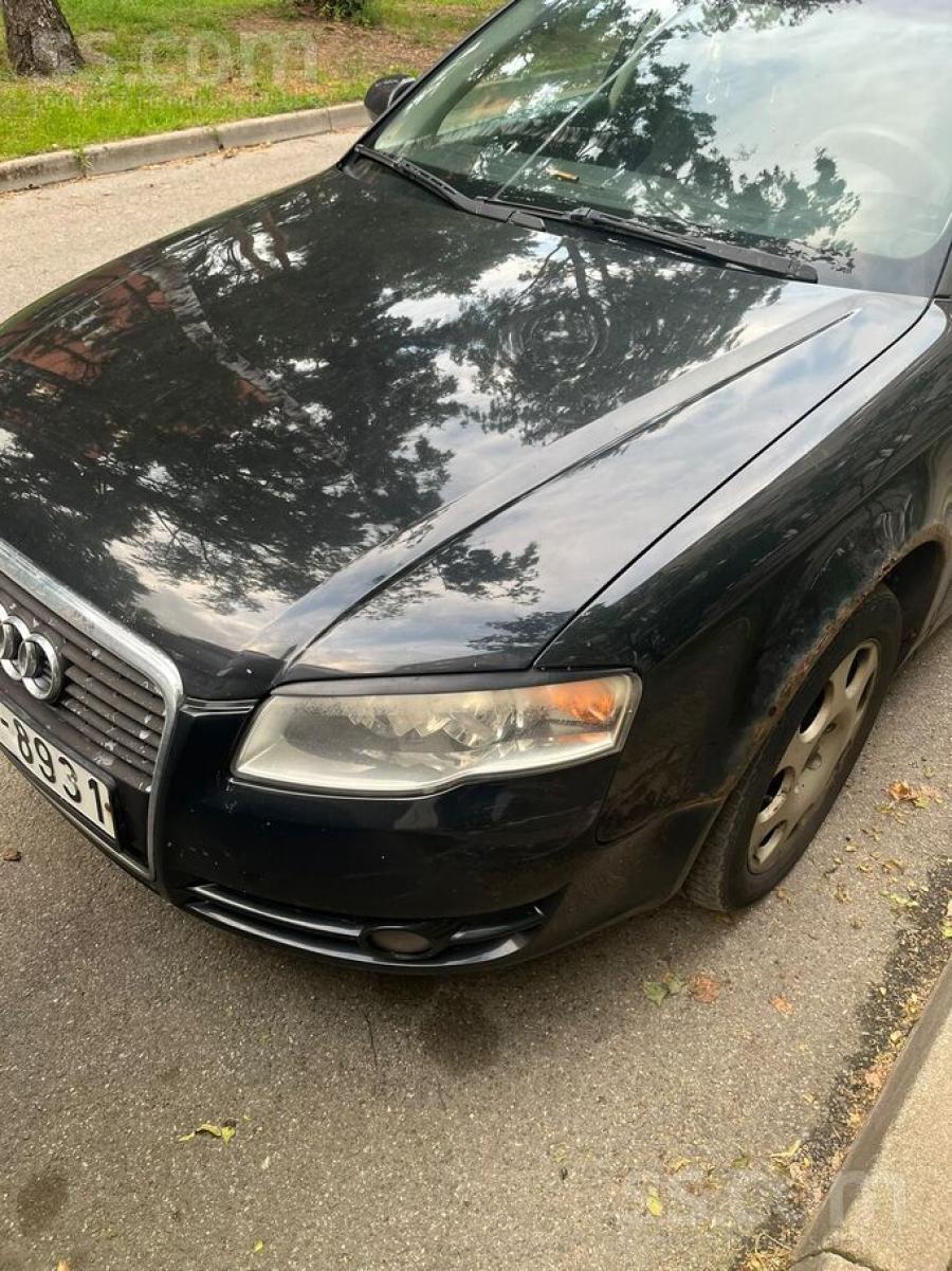 Melns Audi A4 2005 Jelgava, ar dzinēja tilpumu 2.00 L un nobraukumu 391 tūkst. km par 499 €, foto 3 vietnē AUTOMOTO.COM.LV