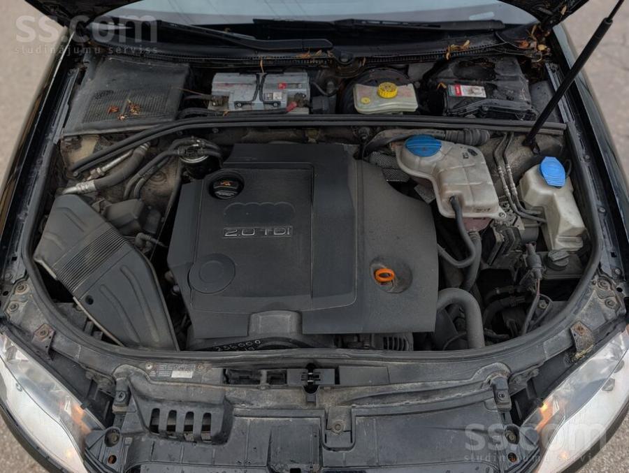 Melns Audi A4 2005 Rīga, ar dzinēja tilpumu 2.00 L un nobraukumu 390 tūkst. km par 1690 €, foto 19 vietnē AUTOMOTO.COM.LV
