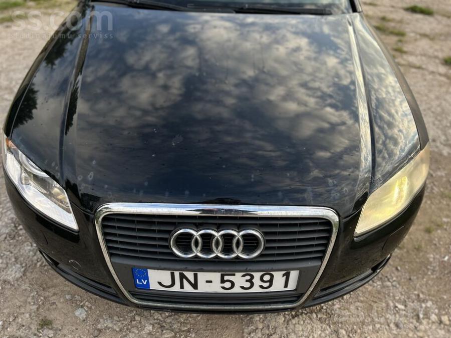 Melns Audi A4 2005 Tukums, ar dzinēja tilpumu 2.00 L un nobraukumu 385 tūkst. km par 2000 €, foto 6 vietnē AUTOMOTO.COM.LV