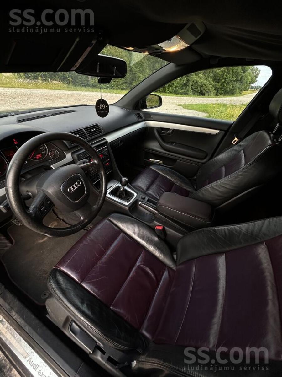Melns Audi A4 2005 Tukums, ar dzinēja tilpumu 2.00 L un nobraukumu 385 tūkst. km par 2000 €, foto 8 vietnē AUTOMOTO.COM.LV